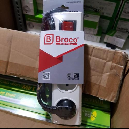 Jual Stop Kontak Broco Power Extenxion Panjang Kabel 5 Meter High ...