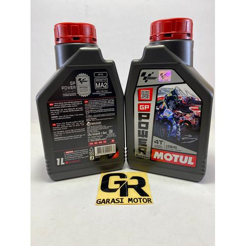Jual oli mesin motul gp power 10w40 1 liter r15 gsx cbr ninja mx king ...