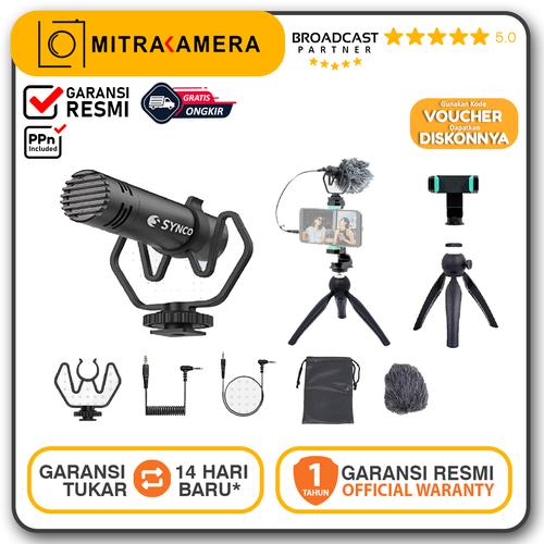 Jual Synco Mic-M1P Ultracompact Camera-Mount Shotgun Microphone - Jakarta Selatan - mitrakamera ...