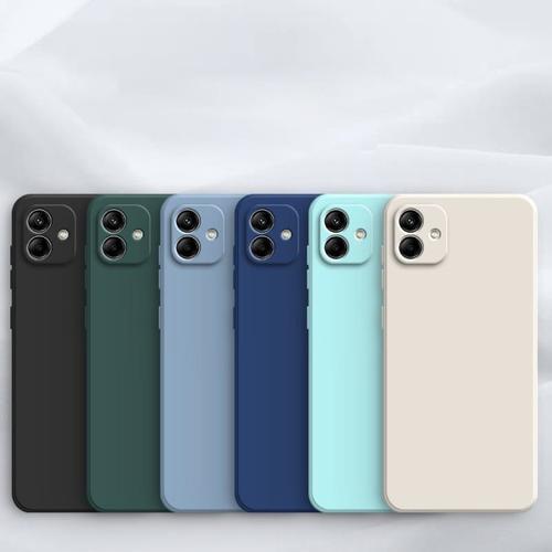 Promo Original Liquid Silicone Case For Samsung A04 Softcase - Hitam ...