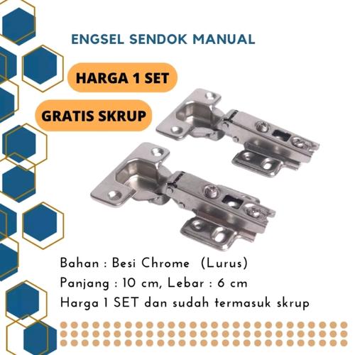 Jual Engsel Sendok Furniture / Engsel Hidrolic / Engsel Sendok ...