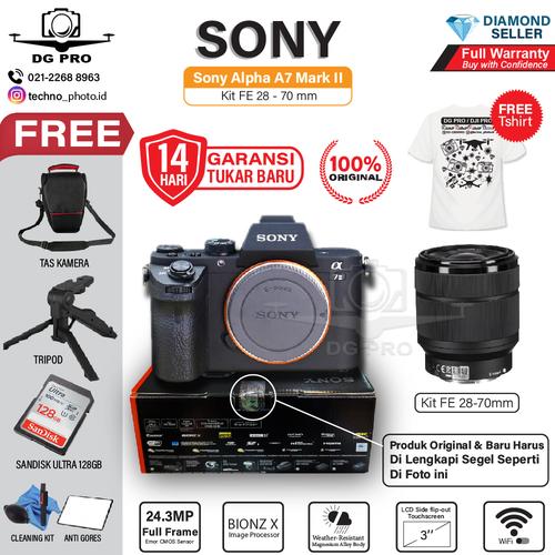 Jual SONY ALPHA A7II KIT FE 28-70MM - ALPHA 7 MARK II - A7 II - A7 MARK ...