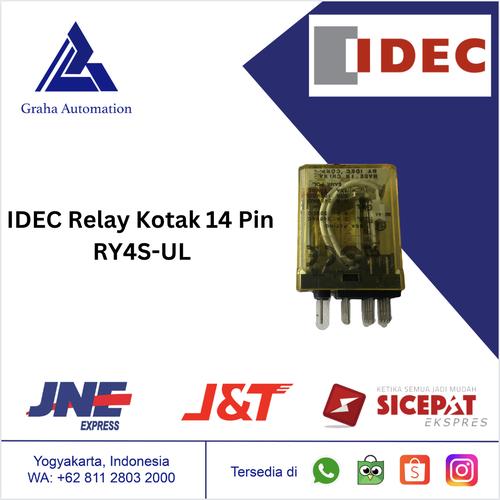 Jual IDEC Relay Kotak 14 Pin RY4S-UL - Kota Yogyakarta - Graha ...