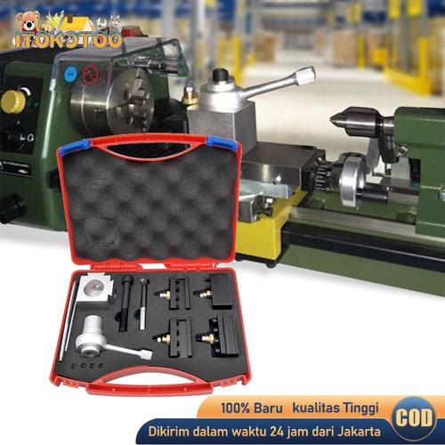 Jual Alat Mesin Bubut Mini Quick Change Tool Lathe Holder Post Cutter ...