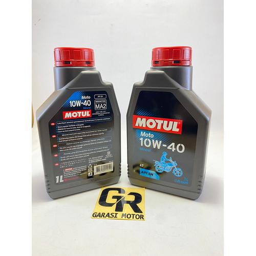 Jual oli mesin motor motul moto 10w40 4t 1l - MOTO 1L + DUS - Kab. Banyumas - garasi motoshop ...