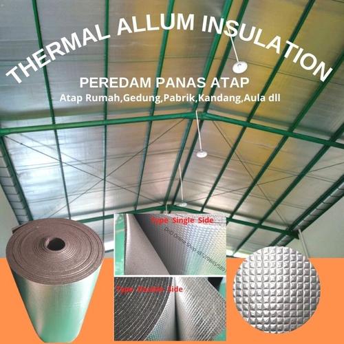 Jual Peredam panas dan suara atap rumah 12mm x 1M x 1M Gedung Pabrik ...