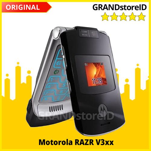 Jual Hp Motorola RAZR V3xx 1.3MP GSM Original - Full set, Blue ...