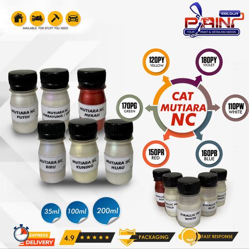Jual Cat Duco Mutiara Nc Eceran - 35ml, 150PR red NC - Kota Bandung - PAINT.COLOUR | Tokopedia