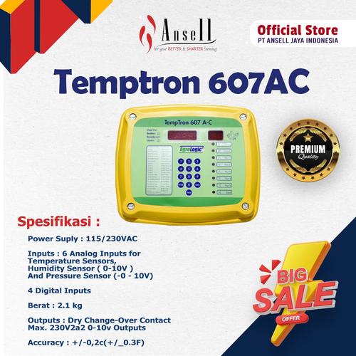 Jual Temptron 607AC - Pengontrol Iklim/Suhu dalam Kandang Closed House ...