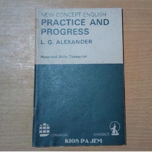 Jual Buku Practice And Progress, By L G Alexander. Buku Kursus Jadul ...