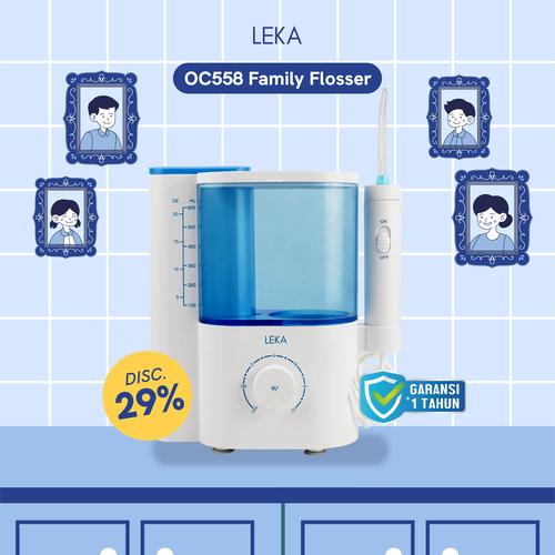 Promo LEKA OC558 Family Flosser - Oral Dental Floss Scaling Water ...
