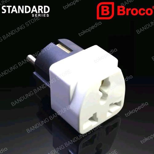 Jual BROCO 13910 10A 250V OVER STEKER 3 KE 2 STEKER MULTI 13910 SNI ...