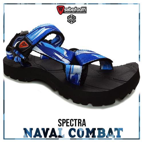 Promo SABERTOOTH Sandal Gunung Spectra Naval Combat Hitam - NAVAL ...