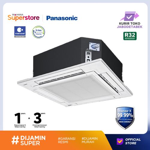 Promo Panasonic AC Cassette Standard 4-Way Nanoe X 5 PK 3 PHASE S/U-42PU1H8B Cicil 0% 3x ...