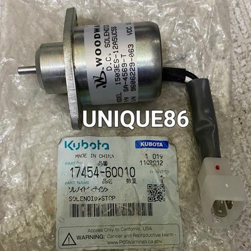 Jual SOLENOID ENGINE STOP 17454-60010 KUBOTA - Jakarta Pusat - unique86 ...