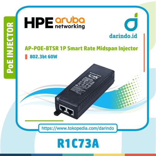 Jual AP-POE-BTSR 1-Port Smart Rate 802.3bt 60W Midspan Injector [R1C73A ...