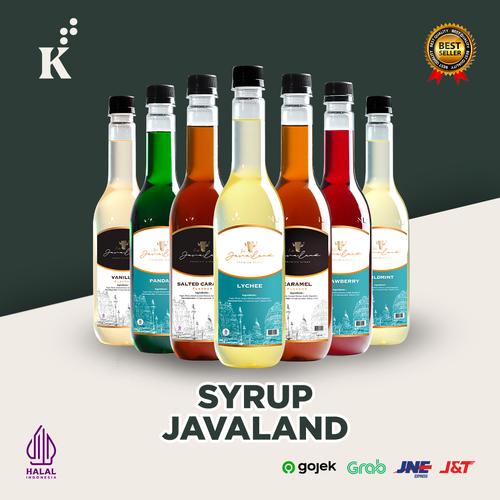 Jual Syrup Premium Javaland Sirup Aneka rasa Strawberry / Stroberi 650 ...
