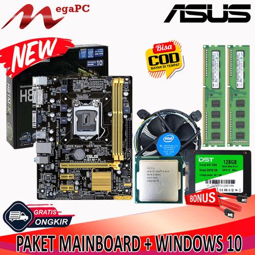 Jual Paketan Rakitan H81 DDR3 + Core i5 4570 + Fan + RAM + SSD ...