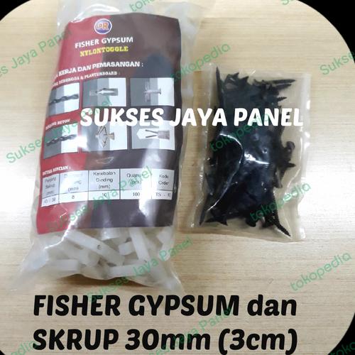 Jual fisher gypsum berikut skrup 3cm - Jakarta Pusat - Sukses Jaya ...