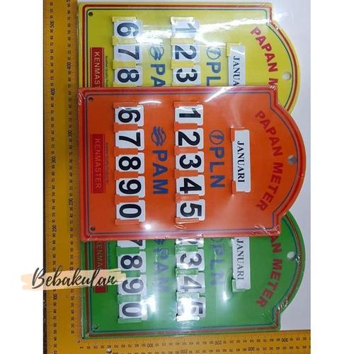 Jual Kenmaster Papan Plastik Stand Meter PLN PAM Papan Meteran PLN PAM ...