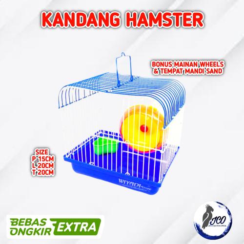 Jual KANDANG HAMSTER SUGAR GLIDER LANDAK KANDANG HAMSTER BONUS MAINAN ...