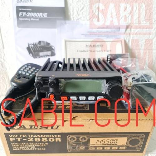 Jual RADIO RIG YAESU FT2980 VHF YAESU FT 2980R VHF 80WATT - RADIO RIG MOBIL - Jakarta Barat ...