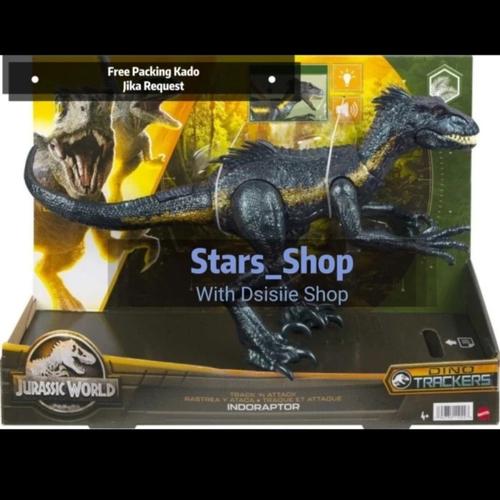 Jual Jurassic World Dino Trackers Track N attack Indoraptor Figure ...