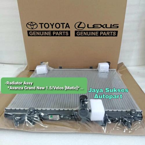 Jual Radiator assy Toyota Avanza Grand New Veloz 1500CC Matic Ori Denso ...