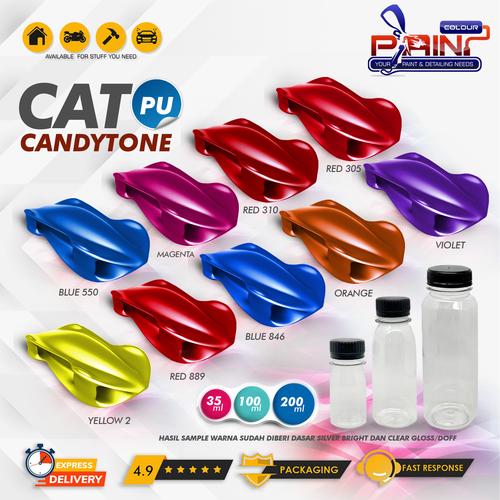 Jual Cat Candytone Candy Tone PU Cat Duco 200ml 100ml - MAGENTA 35ml ...