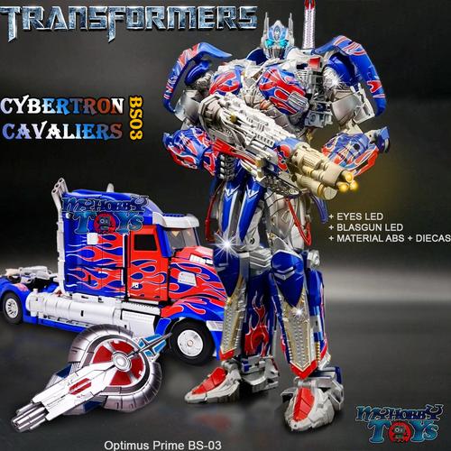 Promo 100% Original Figure Robot Transformers Optimus Prime Mode ...