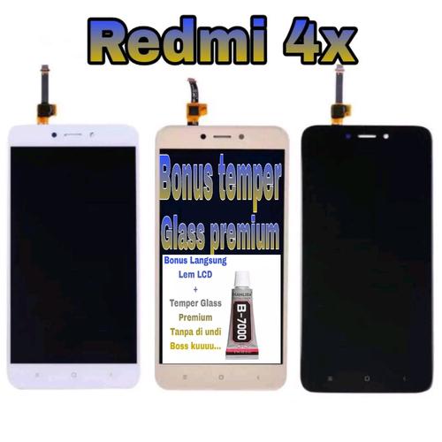 Jual lcd Xiomi Redmi 4x ORI Black&White&Gold+ts Fullset - Redmi 4x ...