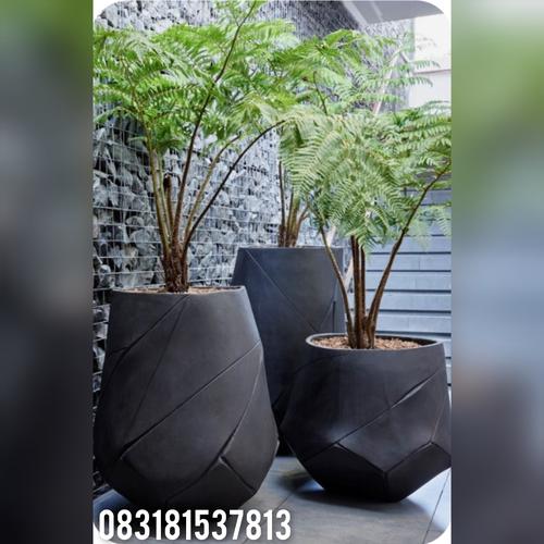 Jual Pot Bunga Besar Model Gendang Set Eksterior - Kab. Bogor ...