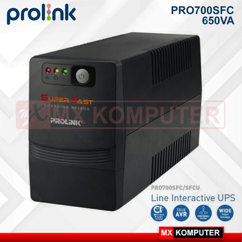 Jual Prolink PRO 700 V (AVR) | UPS Prolink 650 VA + Stabilizer - Kab ...