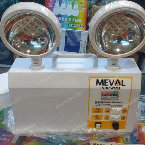 Jual Lampu EMERGENCY MATA KUCING LED MP2-02A Lampu Darurat Led MEVAL ...