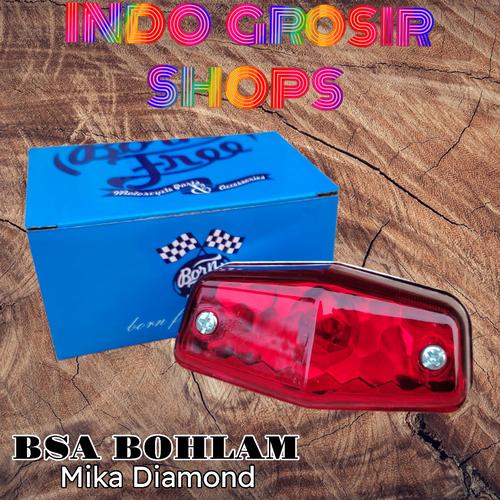 Jual Lampu belakang cb 100 lampu custom model bsa set dudukan - LED ...