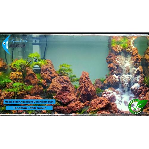 Jual LAVA ROCK 1KG BATU LAVA LAVAROCK ROUGH MERAH MEDIA FILTER AQUARIUM ...