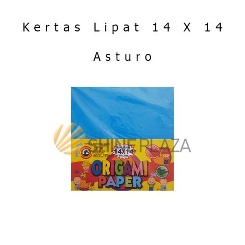 Jual Kertas Lipat 14x14 Asturo - Origami Paper Asturo 14 x 14 Isi 50 ...