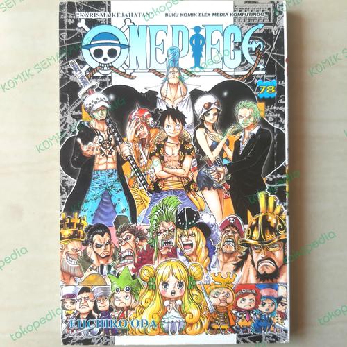 Jual One Piece Vol 78 KOLPRI Komik Manga Luffy Zoro Sanji Doflamingo ...