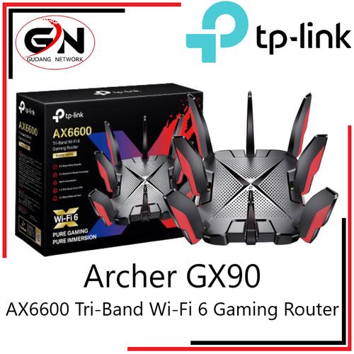 Jual Tp-Link Archer GX90 AX6600 Tri-Band Wi-Fi 6 Gaming Router AX 6600 ...