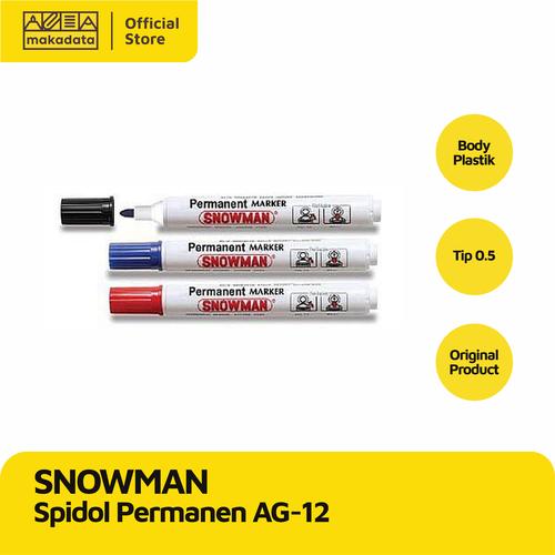 Jual SPIDOL SNOWMAN PERMANENT AG-12 - Kota Surabaya - Makadata ...