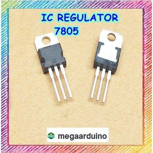 Jual L7805CV LM7805 5V LDO Voltage Regulator L 7805 TO-220 to220 TO220 - Kota Semarang ...