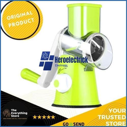 Jual Alat Pengiris Pencacah Sayuran / Pengiris Sayuran Serbaguna - Biru ...