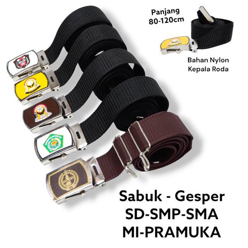 Jual Sabuk Ikat Pinggang Gesper Anak Sekolah Siswa SD SMP SMA MI ...