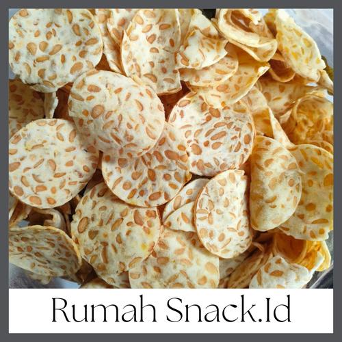 Jual Cemilan kripik tempe sagu crispy 250gr - Kab. Bogor - Rumah Snack.id | Tokopedia