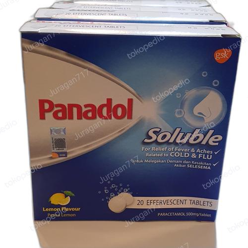 Jual Panadol Soluble 1 Box isi 20 Original Malaysia - Dengan Box - Kota ...