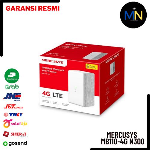 Jual Mercusys MB110-4G N300 4G LTE Modem Wireless Router MB 110 - 4G ...