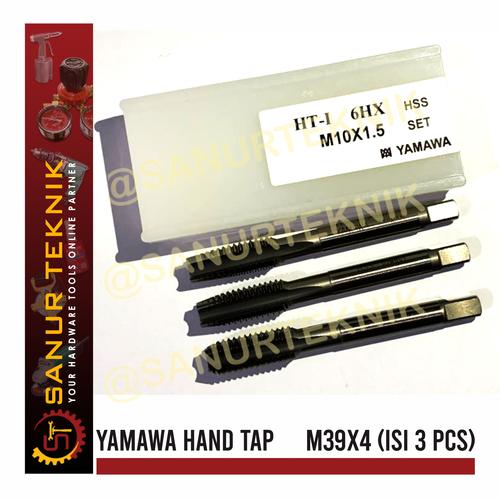 Jual YAMAWA Hand Tap M39 x 4 / M39x4 / M 39 x 4 / M 39x4 (SET ISI 3 PC ...
