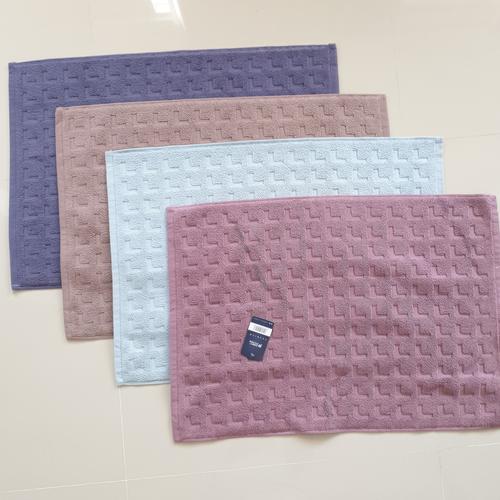 Jual Terry Palmer Premium Bath Mat Keset Handuk Kain L Segi - Cokelat ...