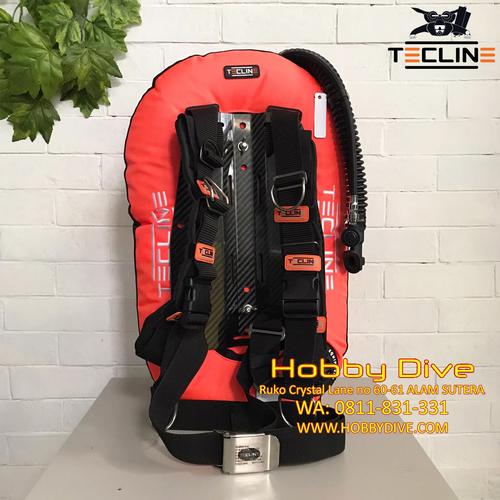 Jual TECLINE BCD Donut 13 Carbon Backplate Scuba Diving - BCD SET ...