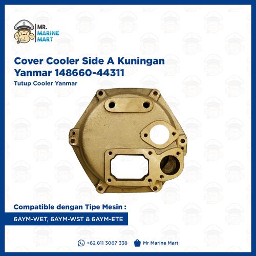 Jual Cover Water Cooler Side A Kuningan Yanmar 148660-44311 Tutup ...